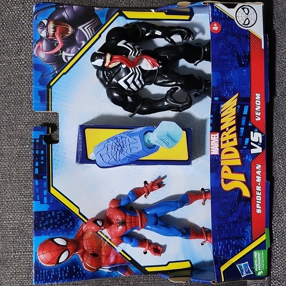 Hasbro | Toys | Spiderman Marvel Vs Venom Battle Packs 6 Inch Scale ...